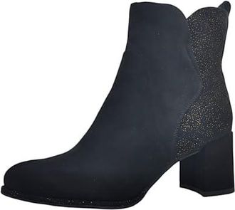 Marco Tozzi Femme 2-25095-41 Bottine, Black Gold, 38 EU