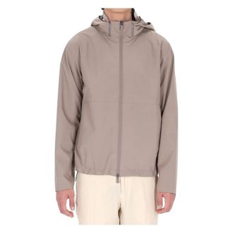 Herno Giubbino Bomber aus wasserabweisendem Nylon Functional Wardrobe - - Jackets - Herren - Beige - M