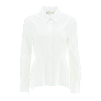 Tory Burch Lang&auml;rmeliges Hemd mit Knopfleiste - - Blouses & Shirts - Damen - Wei&szlig; - XS