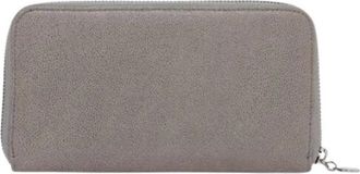 Stella McCartney Femme, Accessoires, Gris, Taille: ONE Size Falabella Zip Continental Wallet