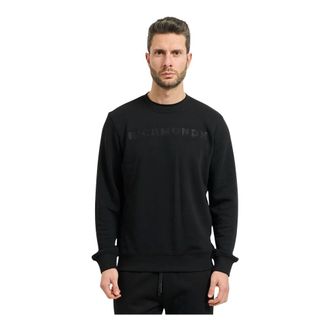 John Richmond Homme, Sweatshirts et sweats &agrave; capuche, Noir, Taille: S X SweaT-shirt