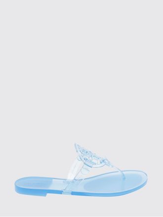 Tory Burch Miller Jelly Zehentrenner-Sandalen von aus TPU mit geschnitztem Double T-Logo
