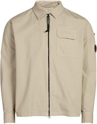 C.P. Company Surchemise zipp&eacute;e en coton