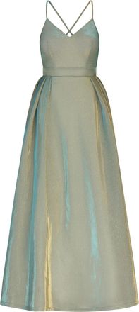 Apart Fashion APART Glamourkleid aus Einer metallic Gold-pink schimmernden Jerseyware, Mint-Gold, 36