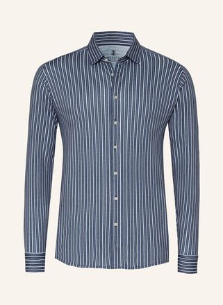 DeSoto Desoto Jerseyhemd Slim Fit blau