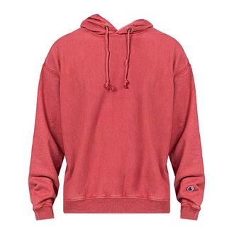 Champion Acid Wash Minimal - - Sweatshirts & Hoodies - Herren - Rot - M