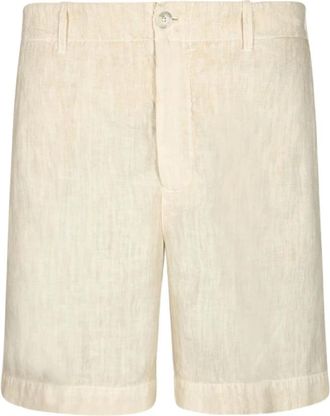 120% Lino Homme, Shorts, Beige, Taille: 2XL Shorts d&eacute;contract&eacute;s