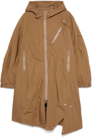Undercover Mantel mit Kapuze - Braun