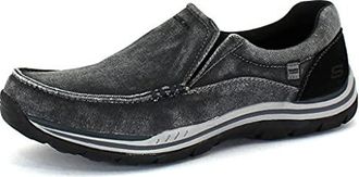 Skechers Homme Expected Avillo Mocassin, Grey Anthrazit Used, 43 EU