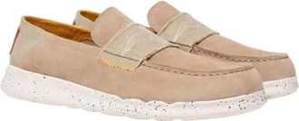 Replay Homme Alcyon A Slip Mocassin, 002 Beige, 46 EU