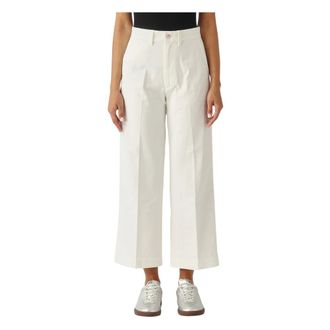 Polo Ralph Lauren Femme, Pantalons, Blanc, Taille: 34 FR Pantalon Droit