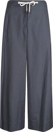 Max Mara Femme, Pantalons, Bleu, Taille: 38 FR S Pantalons