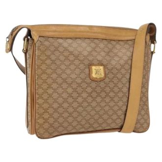 Celine Sac bandouli&egrave;re en plastique Pre-owned - Femme - Pre-owned - Beige - Taille: ONE Size