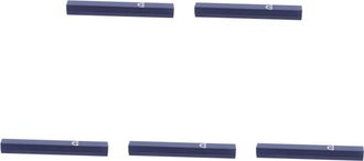 Pretyzoom 5 Stück Dekorativer Türpfosten Fall Einer Religiösen Mezuzuah Halter Für Die Tür Tür- Fall Mezuzua Für Zuhause Jüdischer Blau Aluminiumlegierung