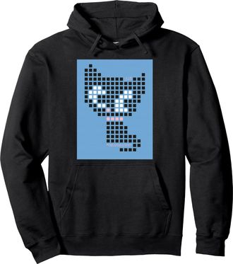 Pussy Deluxe Pixel Cat Pullover Hoodie