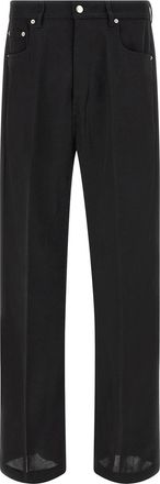 Rick Owens Straight Leg Jeans - Schwarz