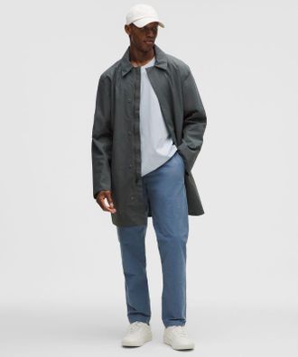 lululemon Pantalon chino ABC coupe classique Coton VersaTwill extensible pour Hommes - 86 cm - Bleu - Taille 29