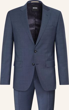 HUGO BOSS Anzug Huge Slim Fit blau