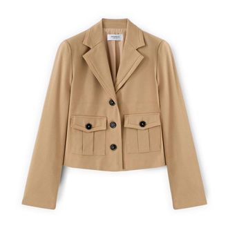 Motivi Safari-Jacke - - Jackets - Damen - Beige - 2XL