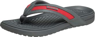 Crocs Herren Yukon Sport Flip Flipflop, Schiefergrau Flamme, 41 EU