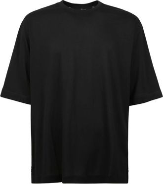 Jacquemus Homme, Tops, Noir, Taille: M Le T-Shirt Rond Carr&eacute;