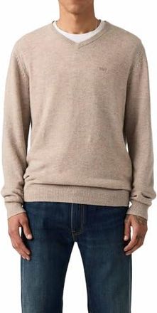 Levi's V Neck HM Sweater Pull-Over, Fungi Heather, XL Homme