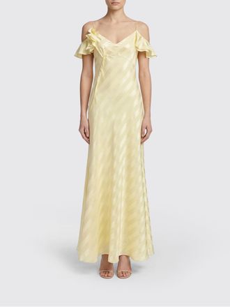 Self Portrait Kleid SELF-PORTRAIT Damen Farbe Gelb