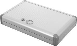 Cabilock LIFKOME Abschlie&szlig;barer Schl&uuml;ssel-Organizer Beschreibbaren Etiketten Wandmontierter Schl&uuml;sselkasten f&uuml;r Auto Hausschl&uuml;ssel Sicherer Schl&uuml;sselaufbewahru