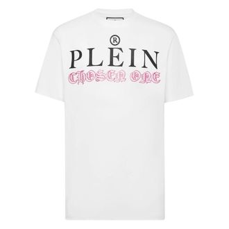 Philipp Plein T-Shirt Rundhals - - Tops - Herren - Wei&szlig; - 3XL
