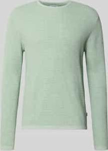 Jack & Jones Strickpullover mit geripptem Rundhalsausschnitt Modell GEORGE