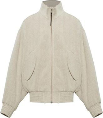 Jacquemus Wool Jacket Losange - - Jackets - Herren - Beige - M