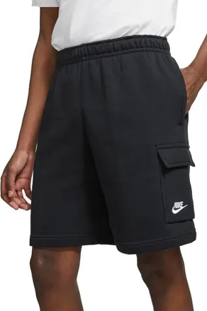 Nike Club Herren-Cargoshorts in Schwarz
