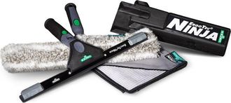 Unger Ninja Premium Glasreiniger-Set 35 cm Top Performance Produkte 4-tlg - Unger