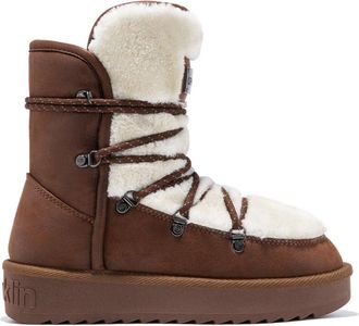 D.Franklin Damen Winterstiefel mit Fellfutter - Nordic Trk