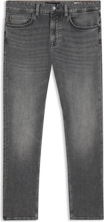 BOSS Hommes Delaware BO Jean Slim Delaware en Denim Gris Doux et Souple