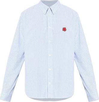 Kenzo Homme, Chemises, Bleu, Taille: 2XL Casual Shirt