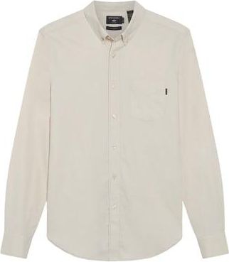 Dockers Slim-Baumwollhemd in Beige
