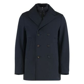 Roberto Ricci Design Rrd, Homme, Manteaux, Bleu, Taille: L Surflex Winter Thermo Peacot