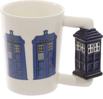 Puckator Tasse mit Keramikgriff, für heiße Getränke, dekorative Geschenkbox, für Zuhause, Küche, Höhe 10,5 cm, Breite 13 cm, Tiefe 8 cm