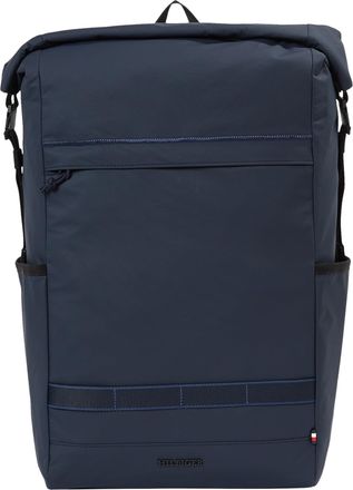 Tommy Hilfiger Herren Rucksack Colour Rolltop, Blau (Space Blue), Einheitsgröße