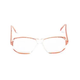 Saint Laurent Pre-owned Acetat sonnenbrillen - - Pre-owned - Damen - Orange - ONE SIZE
