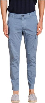 Mason's Homme, Pantalons, Bleu, Taille: L Pantalon Cargo Chile