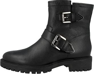 Geox Femme D Hoara A Bottines, Black, 36 EU