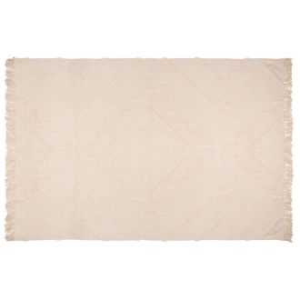 Atmosphera Elfenbein Inka Tufted Teppich 120 x 170