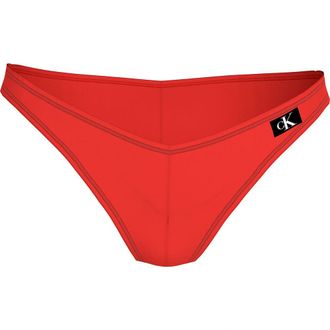 Calvin Klein Damen Brazilian Kw0Kw02350 Brasilianisch, Red (Flaming Chili), L