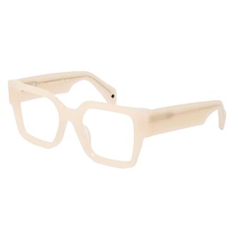 Off-white Off White - Style 7r Rechteckig-Sonnenbrille f&uuml;r Herren/Damen Unisex, Azetat (Beige)
