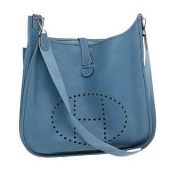 Herm&egrave;s Pre-owned Vintage Schultertasche - - Pre-owned - Damen - Blau - ONE SIZE