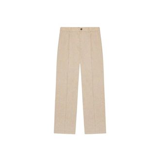 Les Deux Reece Bundfaltenhose aus Slub-Gewebe - - Trousers - Herren - Beige - W29