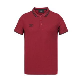 Umbro Homme, Tops, Rouge, Taille: S Sportswear Basic Polo Coton