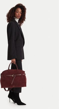 Coccinelle Handtasche TLB Coccinellesabine Suede Bi E1 TLB 18 01 01 Dunkelrot